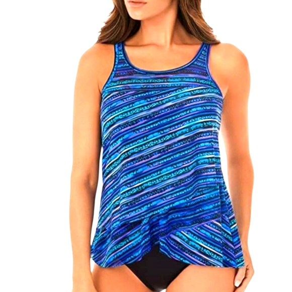 Miraclesuit | Tops | Miraclesuit Plus Size Mirage Sanskrit Underwire ...